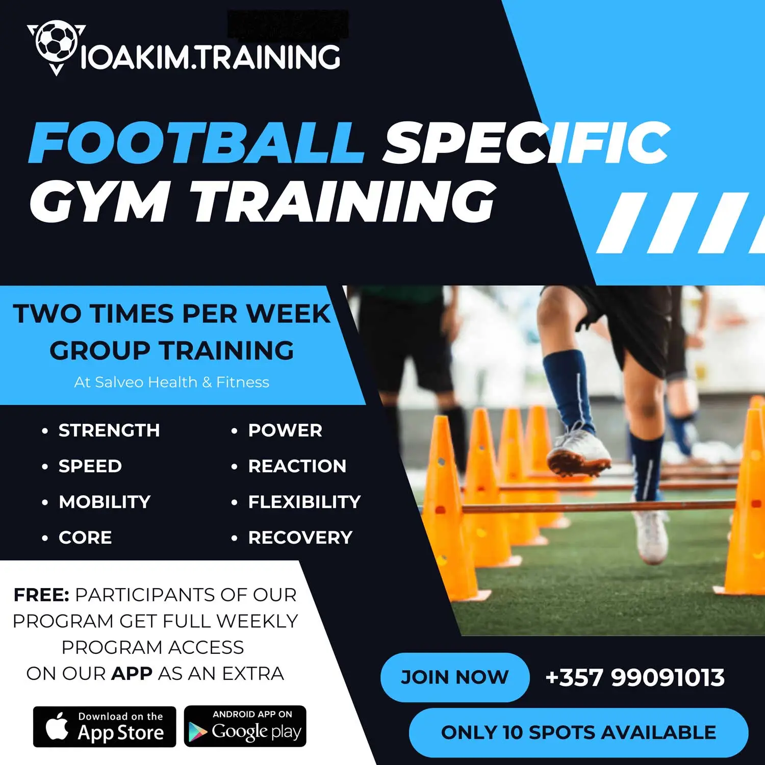 Group Football Strength Training - IOAKIM.TRAINING